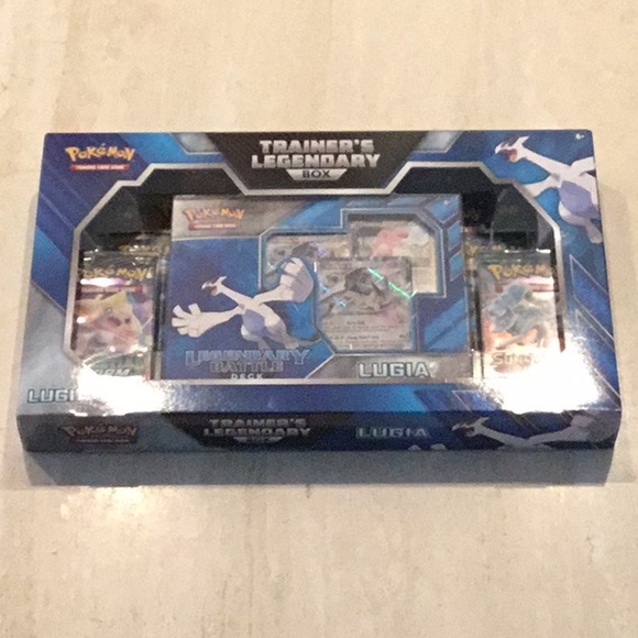 Pokemon | Other | Pokemon Lugia Trainers Legendary Box Lugia Ex Cards ...